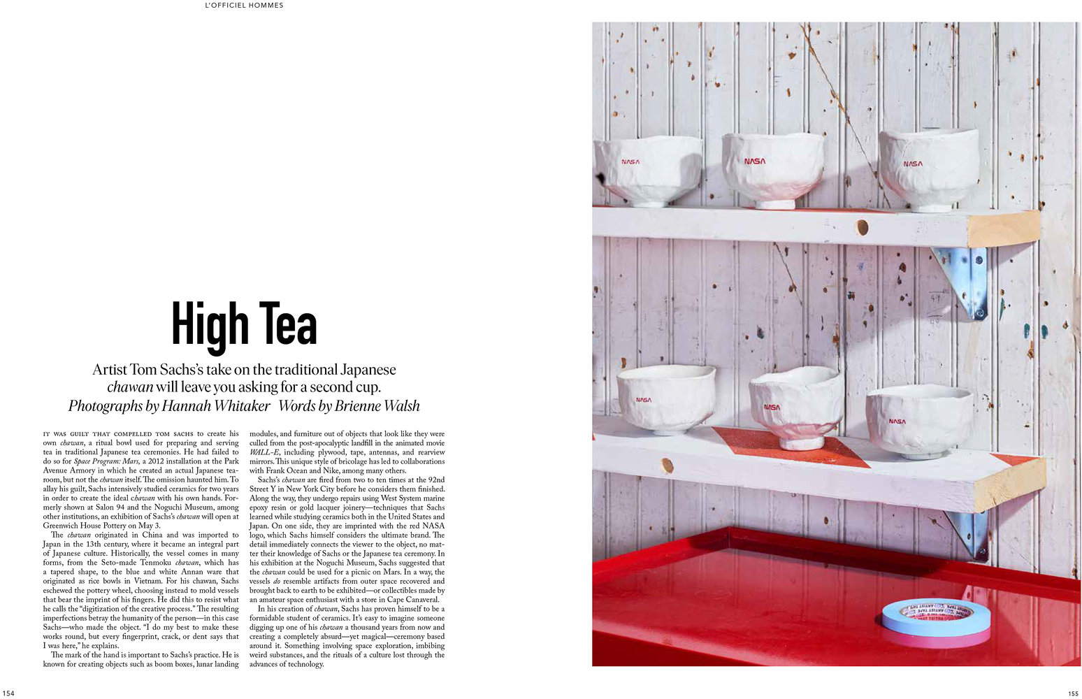 Hannah Whitaker | L’Officiel USA – Hello Artists